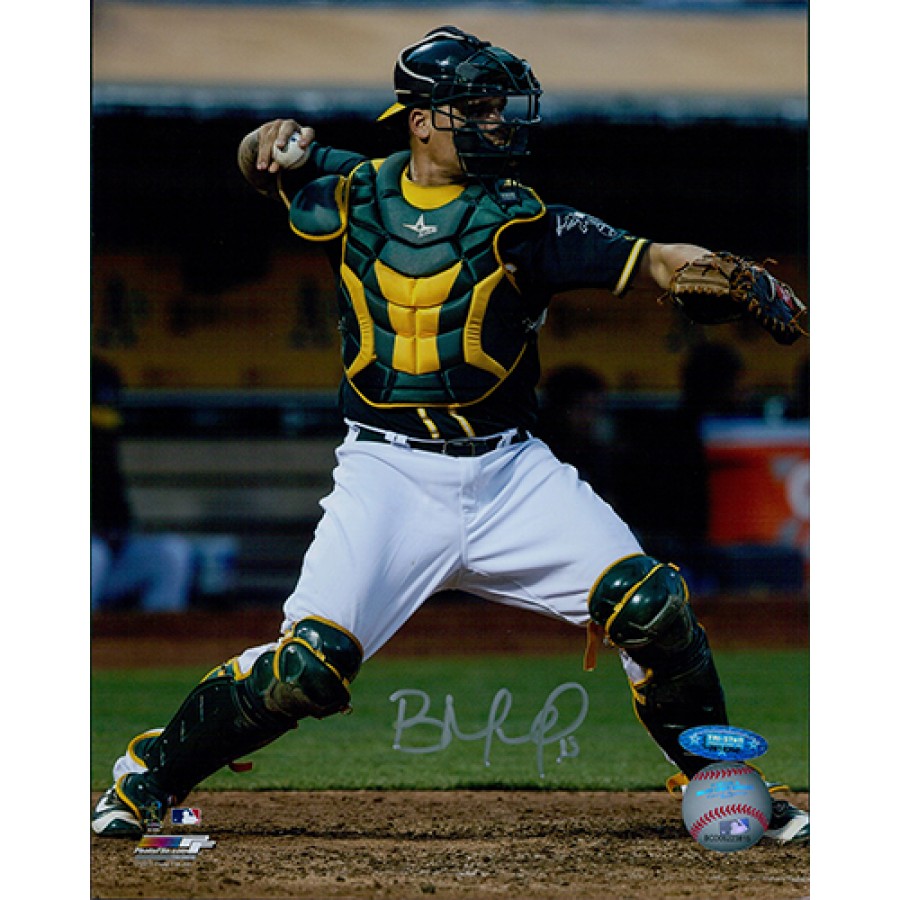 Bruce Maxwell Signed 8x10 Photo Tristar Authenticated